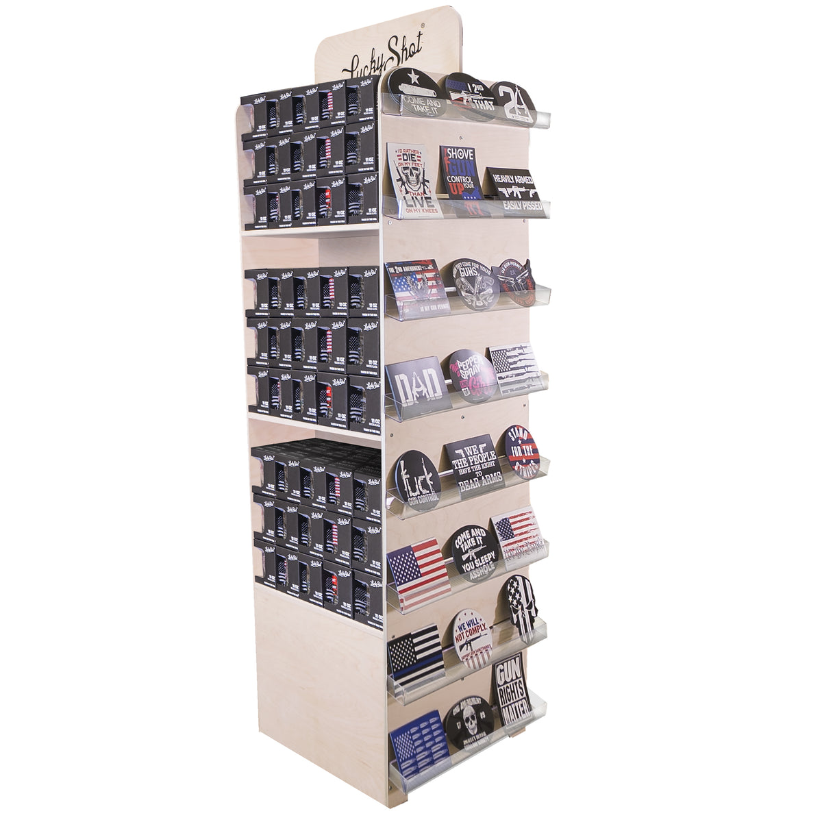 Made In The USA Display – 2 Monkey Trading LLC