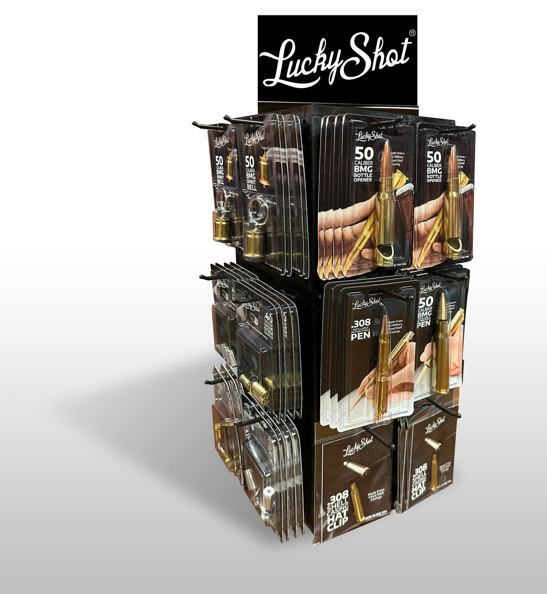 Lucky Shot Retail Counter Display – 2 Monkey Trading LLC